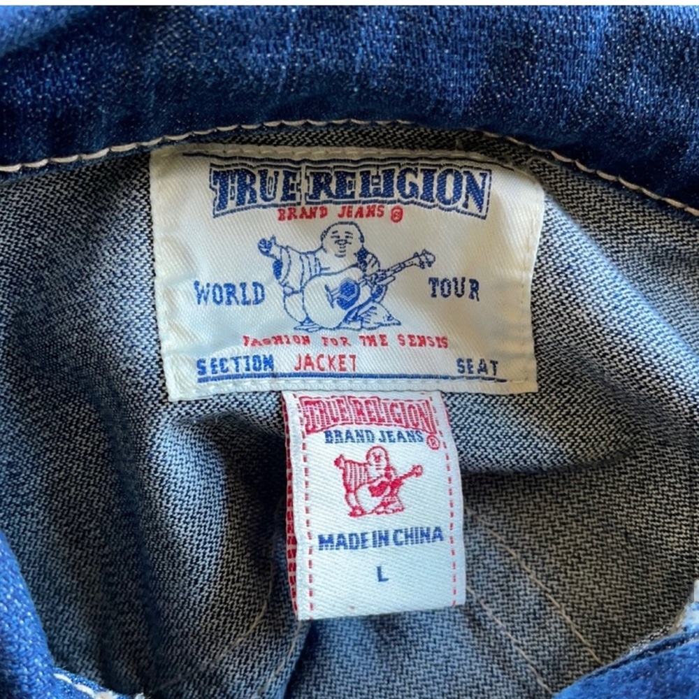 Authentic True Religion Denim Jacket - Gem